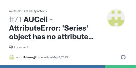 Aucell Attributeerror Series Object Has No Attribute Iteritems · Issue 71 · Aertslab