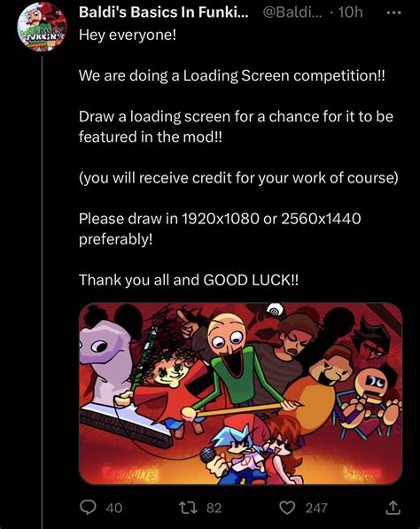 I Have Some News About Baldis Basics In Funkin R FridayNightFunkin