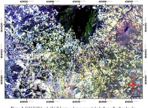 Figure 3 From Application Of Remote Sensing In Mapping Hydrothermal Alteration Zones And