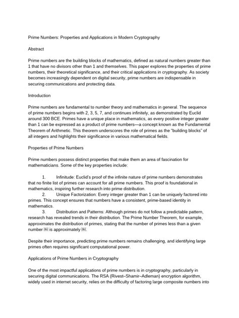 Numbers Pdf Prime Number Numbers