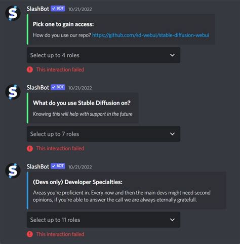 [bug] discord role requests system not working · issue 1593 · sygil