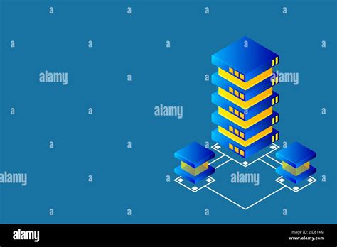 Transfer Of User Data To The Server Data Flow Data Storage Server Digital Space Data Center