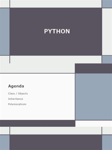 Chapter 3 Python Oop Pdf Class Computer Programming Inheritance Object Oriented