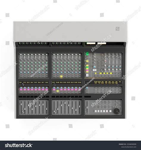 D Rendering Solid State Logic Matrix Stock Illustration Shutterstock
