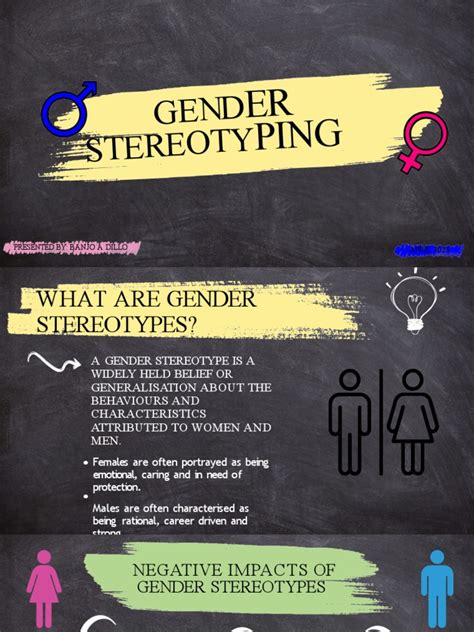 Gender Stereotyping Pdf Gender Role Gender