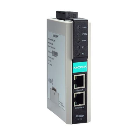 Moxa MGate 5217I 1200 T Passerelle Modbus RTU ASCII TCP Vers BACnet IP