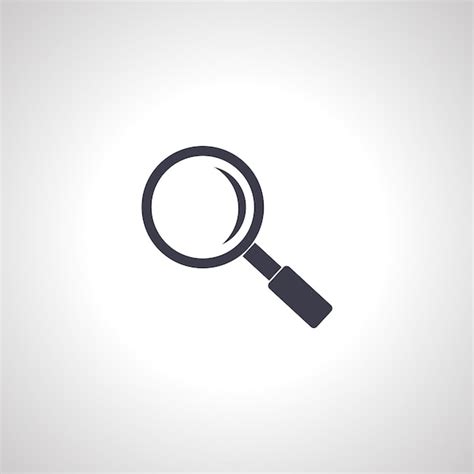 Premium Vector Magnifying Glass Isolated Icon Loupe Icon