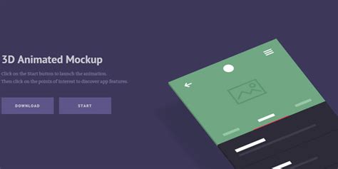 Js Tutorial 3D Animated Mockup