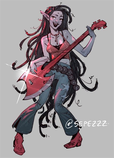 Marceline Abadeer Adventure Time Drawn By Sepezzz Danbooru