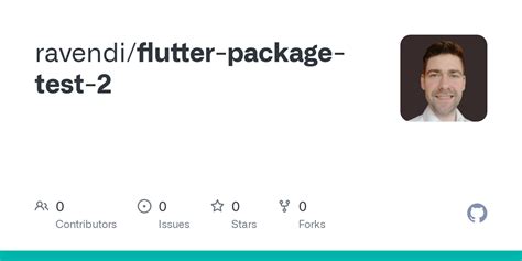 GitHub Ravendi Flutter Package Test