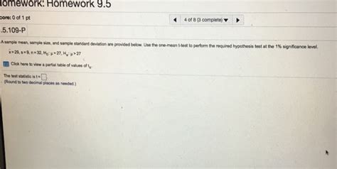 Solved Omework Homework 9 5 Core 0 Of 1 Pt 5 109 P A