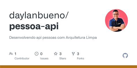 Github Daylanbuenopessoa Api Desenvolvendo Api Pessoas Com Arquitetura Limpa