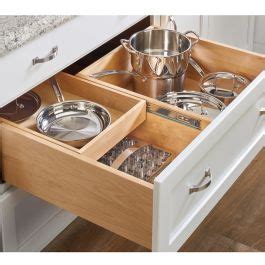 Rev A Shelf WTCDD HFLSC Tiered Combination Drawer W BLUMOTION Soft Close For Full Access