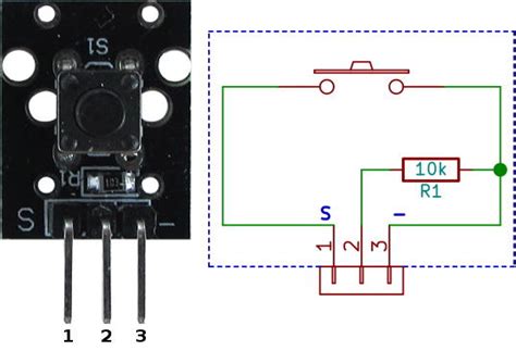 Push Button Module Pinout