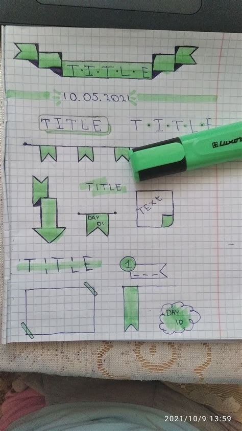 Оформление 💚 Школьные идеи Рисунки чернилами Декоративные шрифты