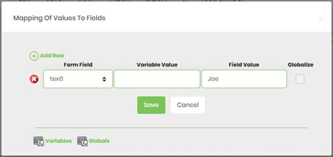 Setting Form Field Values Using A Process Step Flowwright