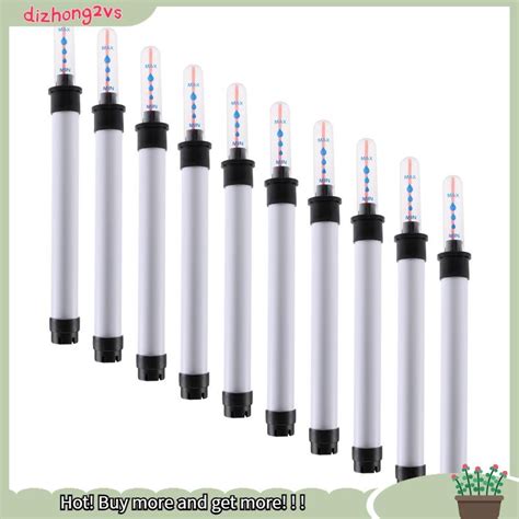 Dizhong2vs Pack Of 10 Soil Moisture Meter 20 Cm Plant Water Level