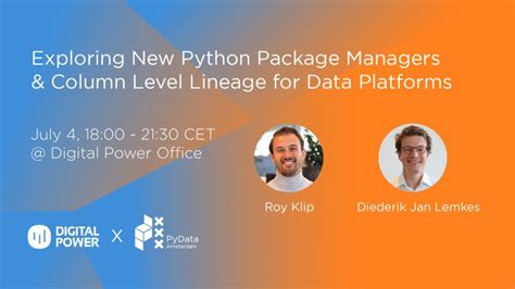 Digital Power On Linkedin Pydata Meetup Python