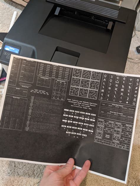 My Printer Inverted The Colors Of The Page Rmildlyinteresting