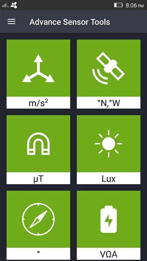 Advance Sensor Tools Apk สำหรับ Android ดาวน์โหลด