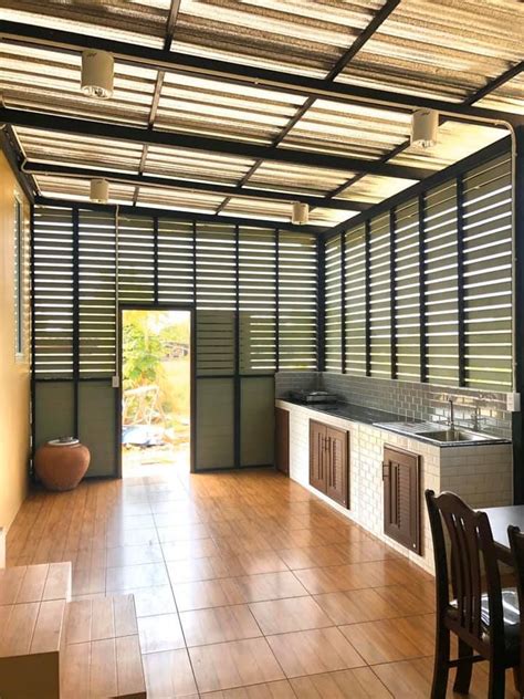 รวม 53 ไอเดีย ต่อเติมห้องครัวหลังบ้าน เปิดพื้นที่โปร่งโล่ง ใช้งานสะดวก