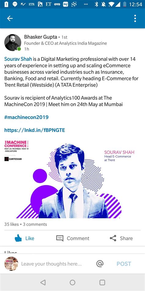 Sourav Shah On Linkedin Analytics Datascience 123 Comments