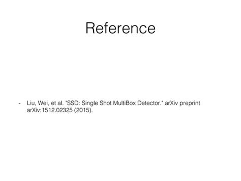 Single Shot Multibox Detector Pdf Cameras And Camcorders Consumer