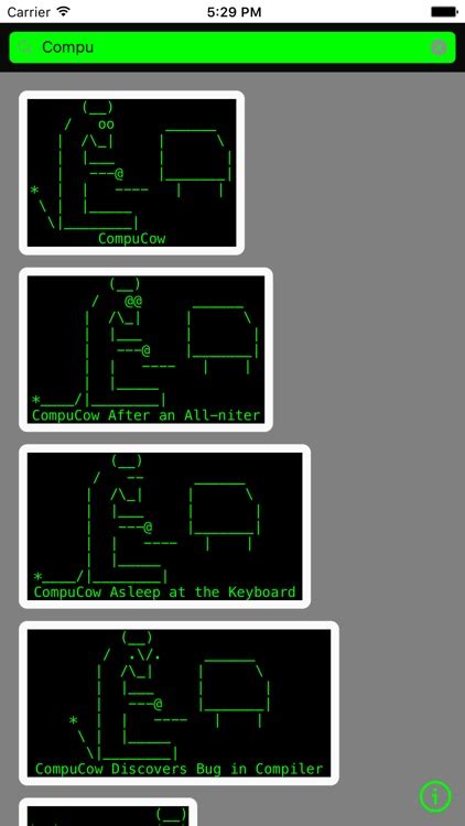 ASCII Cows By ZeeZide GmbH