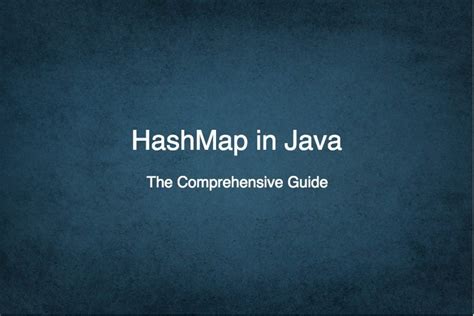A Comprehensive Guide To Hashmap In Java By Arpit Mandliya The