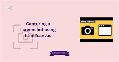Capture Screenshot Using Html2canvas Easily Step By Step