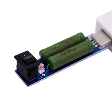 Mini USB Load Resistance Power Resistors Mobile Power Aging Module A A With A Switch Off