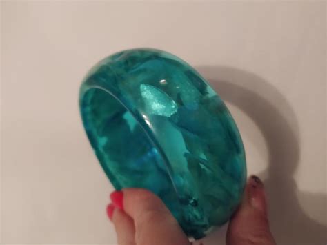 Браслет перламутр в епоксидній смолі — ціна 90 грн у каталозі Браслети Купити аксесуари за