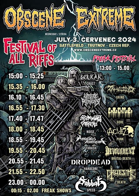 Obscene Extreme Festival 2024 Rock Hard Slovensko