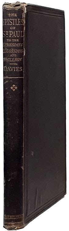 Uk John Llewelyn Davies 1826 1916 The Epistles