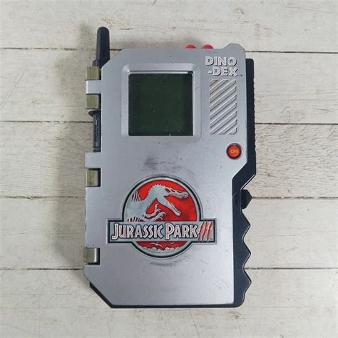 Jurassic Park Iii Dino Dex Handheld Lcd Game Tiger Electronics 2001