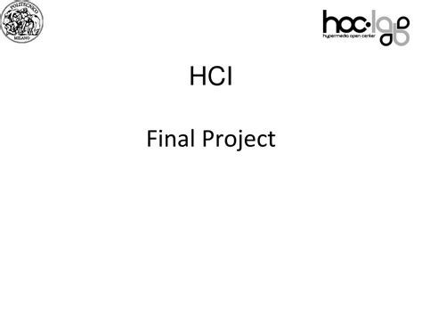 PPT HCI Final Project PowerPoint Presentation Free Download ID 2383174
