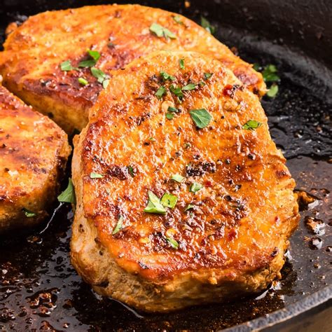 Quick Skillet Pork Chops The Country Cook