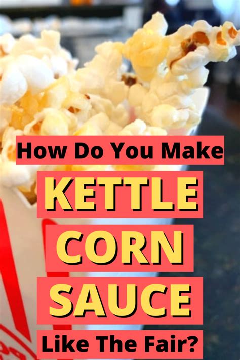 State Fair Kettle Corn Recipe At Home