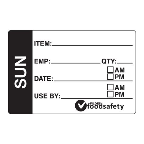 Prep Label Reward Hospitality