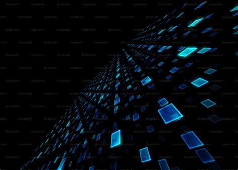 Abstract Defocus Digital Technology Backgroundrepresent Big Data And Digital Photo Big Data