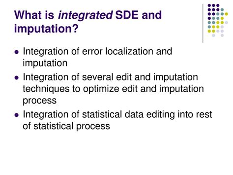 Ppt Integrated Data Editing And Imputation Powerpoint Presentation