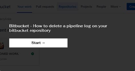 Bitbucket How To Delete A Pipeline Log On Your Bitbucket Repository