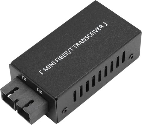 Power Packed Fiber Optic Transceiver Unmatched Single Fiber Optic Transponder Mini Dual Fiber