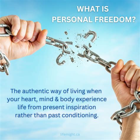 What Is Personal Freedom Life Might