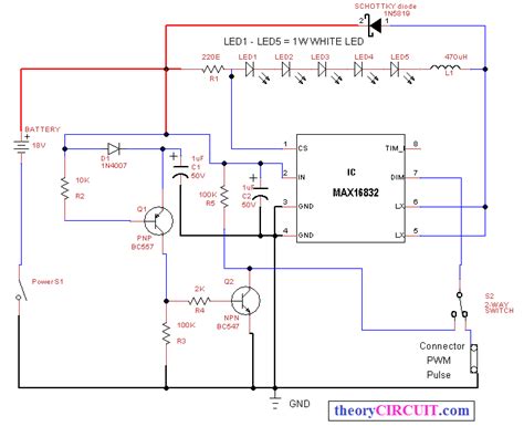 Led Controller Circuit Diagram Wiring Diagram