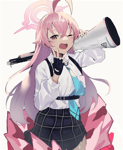 Yakihokoudon Blue Archive Takanashi Hoshino Angel Gun Seifuku