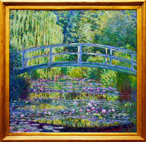 Claude Monets Garten In Giverny Claude Monet In Seinem Garten Fiogn