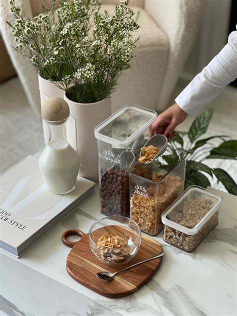 Jarra Clear Lid Container Large