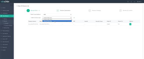 How To Migrate VM From VMware To AWS In Vinchin Backup Recovery Vinchin Backup