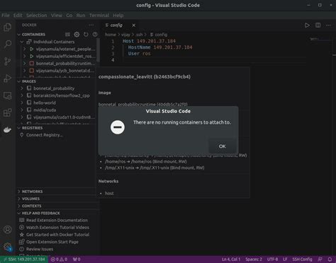 Running A Remote Container Issue 5101 Microsoft Vscode Remote